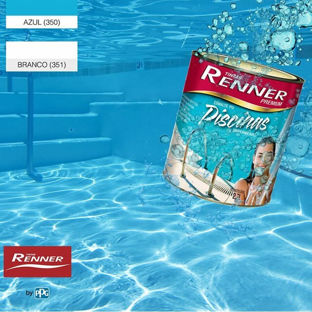RENNER AZUL PISCINA PU KIT 4,5 LTS - Arte Tintas